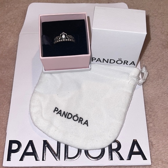 Pandora | Jewelry | Authentic Pandroa Princess Ring | Poshmark